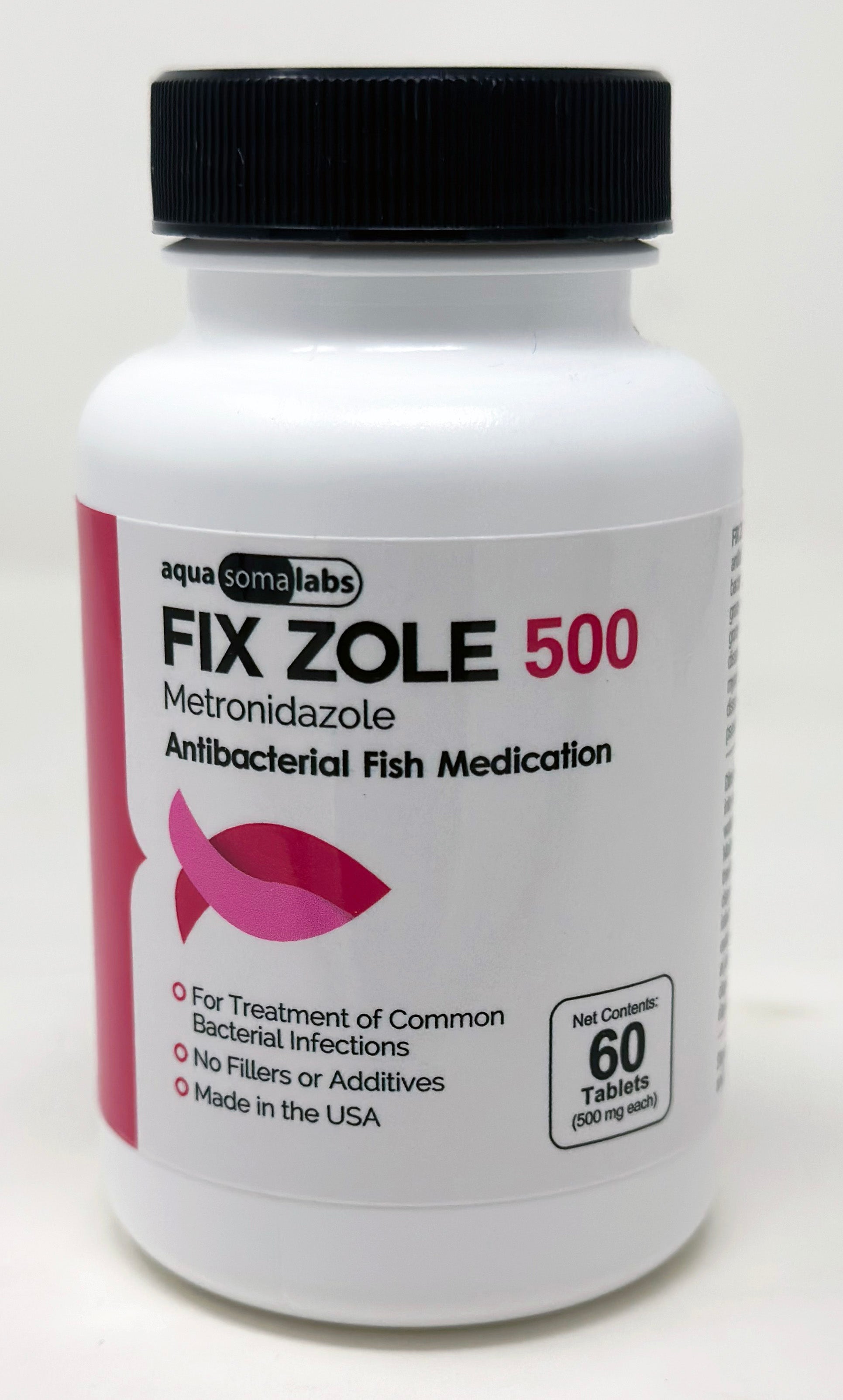 Fix Zole 500 Metronidazole - 500 mg - 60 Count – FishMoxUSA